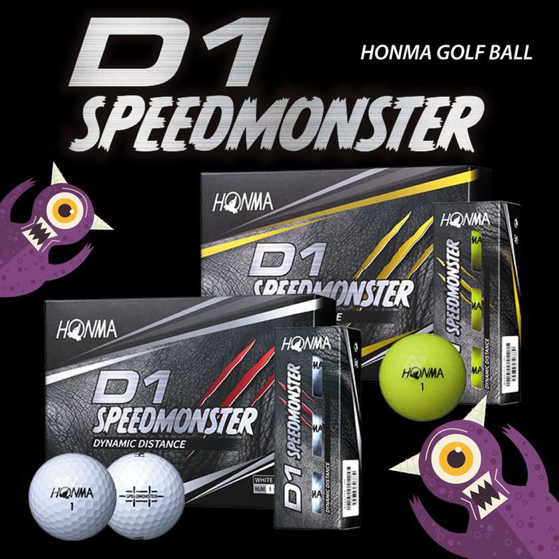 Bóng Golf Honma D1 SPEED MONSTER- “Quái vật tốc độ