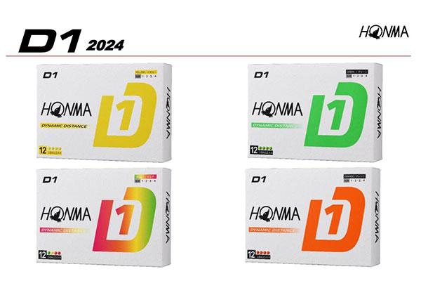 Bóng Golf Honma D1 2024 - Một Trong Những Mẫu Bóng Bán Chạy Nhất Châu Á